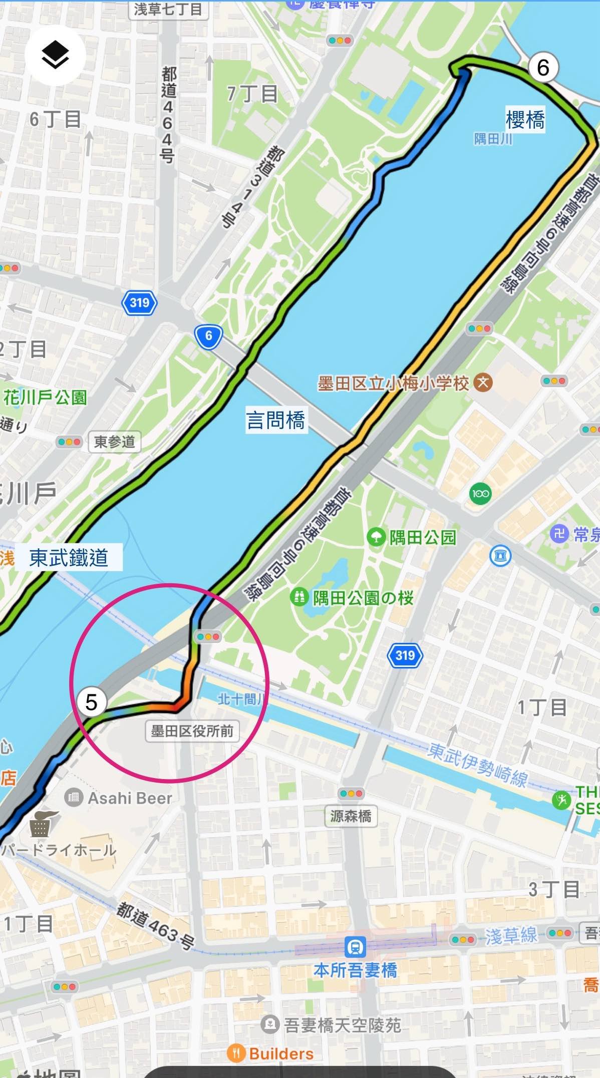 [路線] 最完整！沿隅田川慢跑到台場路線全解說(上) - Running Mode ON 跑在日本